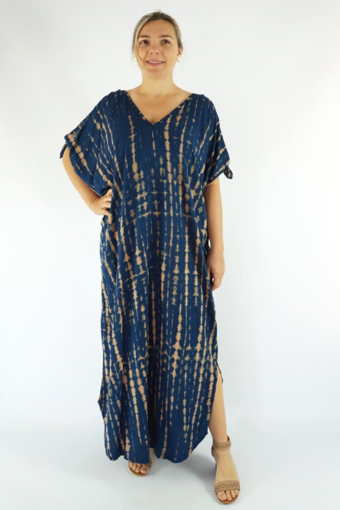 Cold Shoulder Mykonos Dress Soba Print – Boho Fashion